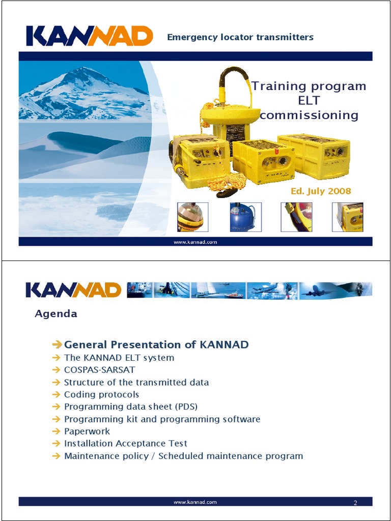 ELT Commissioning Training | PDF | Telecommunications | Electronics