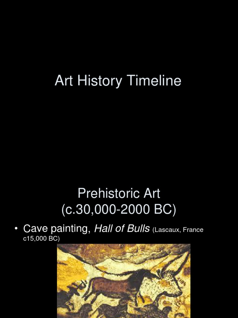Art History Timeline | PDF