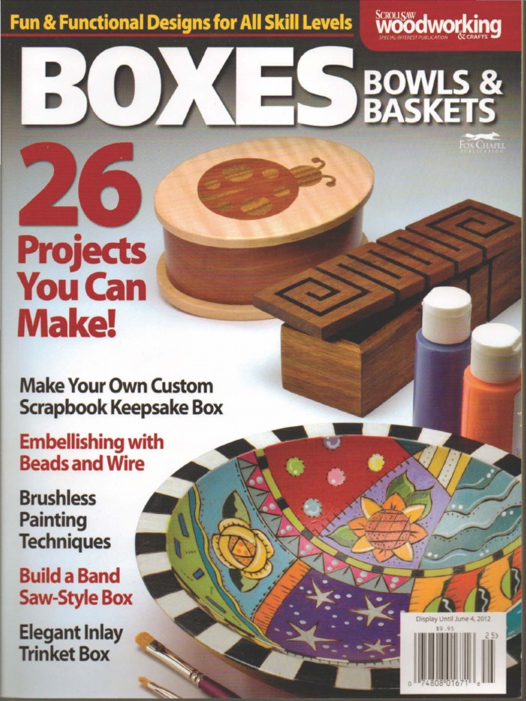 Boxes 2C Bowls and Baskets | PDF | Varnish | Adhesive