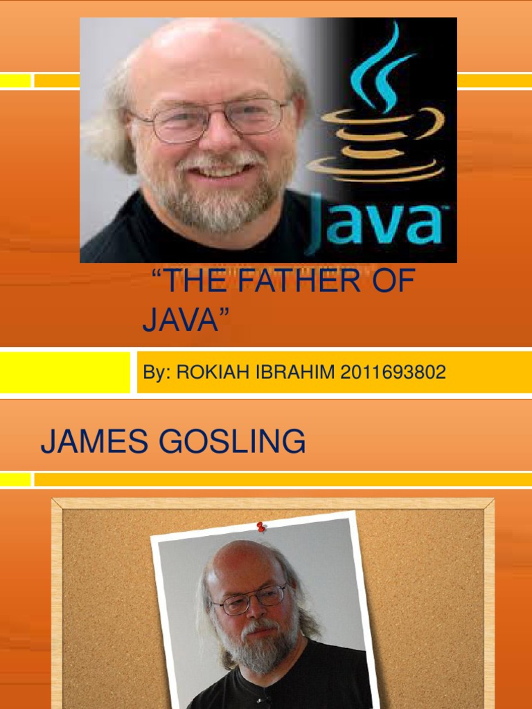 James Gosling Presentation | PDF | Computing | Software