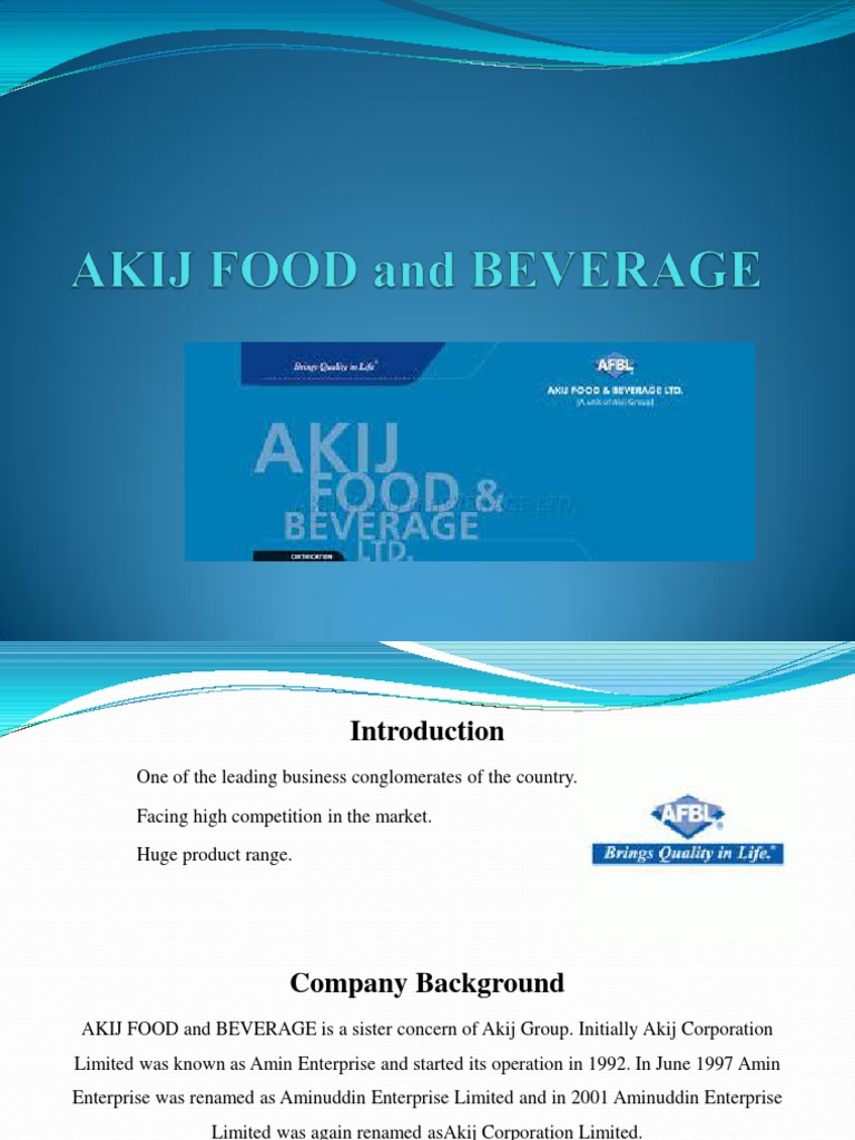 Akij | PDF | Advertising | Drink