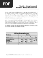 Bishop Score for Labor Induction | PDF