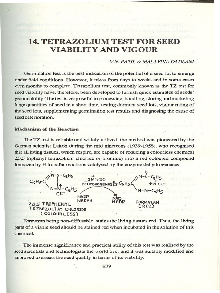 Seed Testing | PDF | Seed | Germination