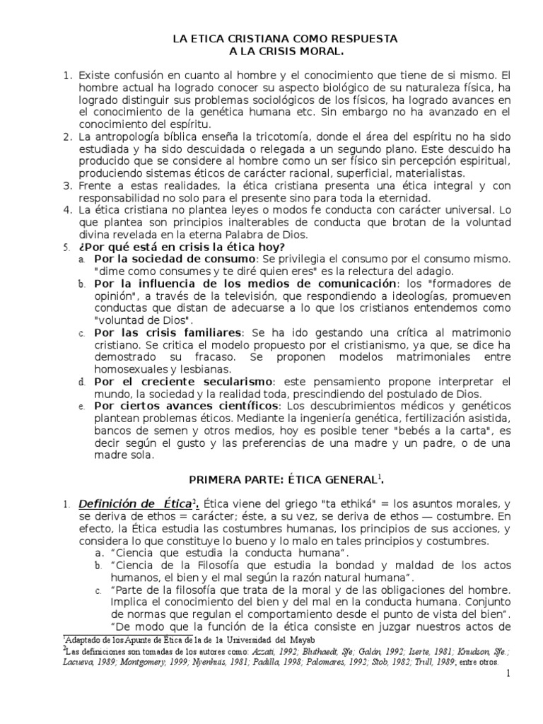 Ética Cristiana - Gerald Nyenhuis, James P. Eckman | PDF | Certeza ...