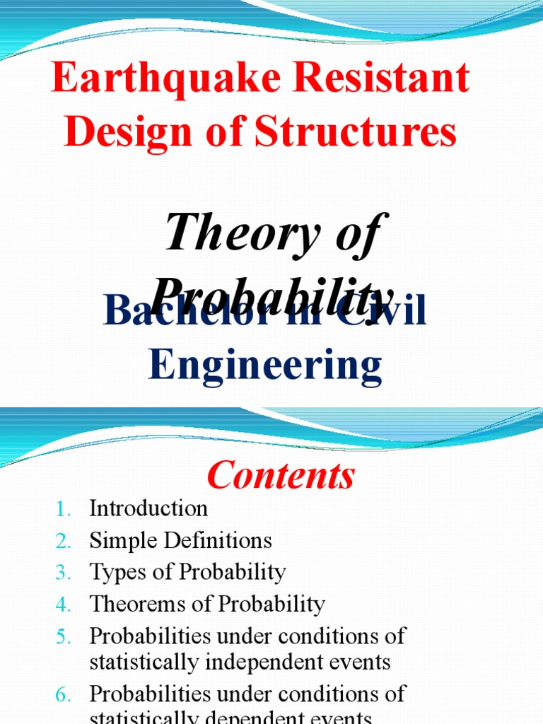 Theory of Probability | PDF | Probability Theory | Probability