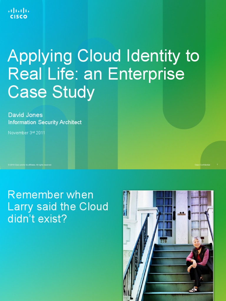 An Enterprise Case Study Cisco | PDF | Cloud Computing | Cisco Systems