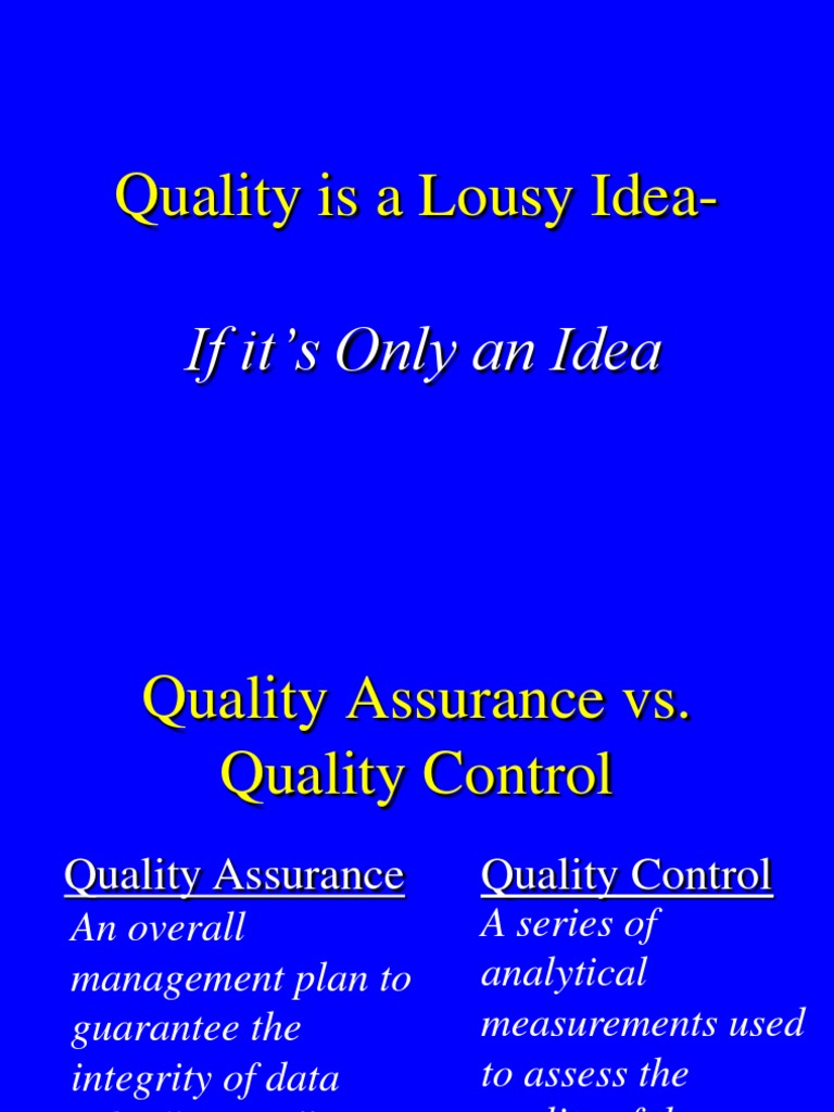 Basic Principles of Quality Control | PDF | Detection Limit | Calibration