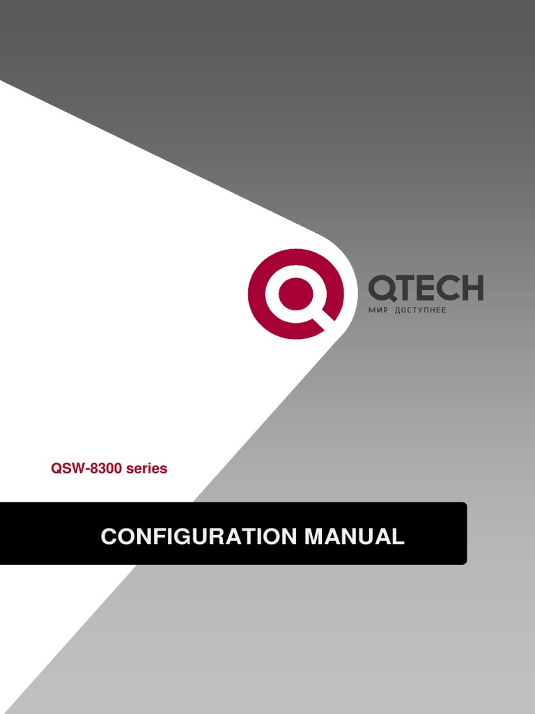 Qtech | PDF | Network Switch | Ethernet