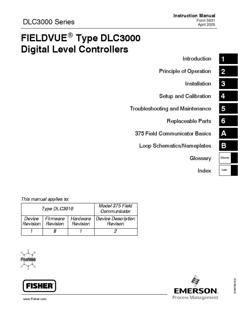 DLC3000 Instruction Manual | PDF | Calibration | Sensor