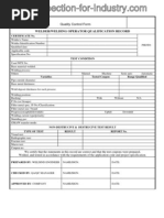 PT NDT Sample Test Report Format PDF | PDF