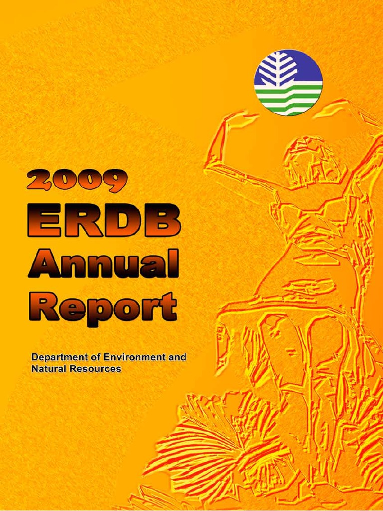ERDB 2009 Annual Report Overview | PDF | Sustainability | Climate ...