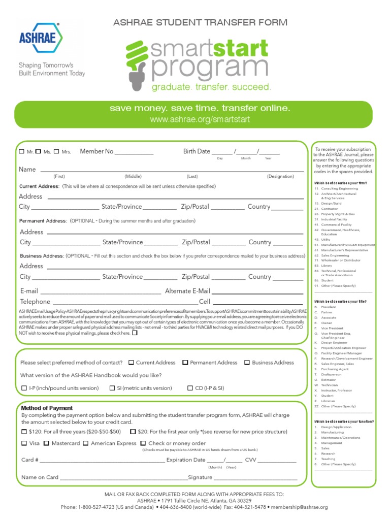 2013 Smartstart Student Application | PDF | Mail | Zip Code