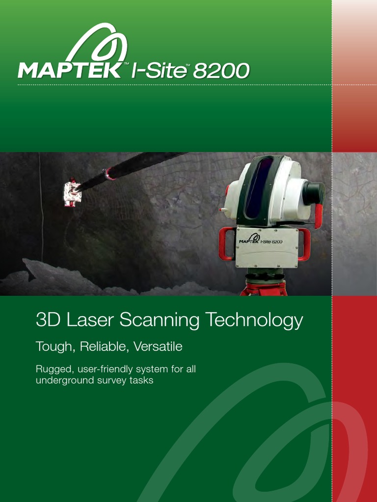 Maptek I-Site 8200 Flyer | PDF | Image Scanner | Surveying