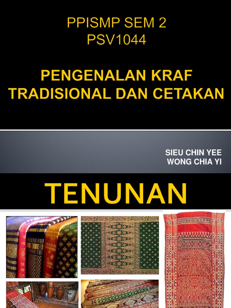 Tenunan 3 | PDF