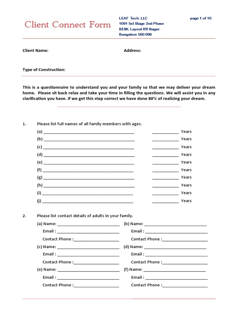 Client Connect | PDF