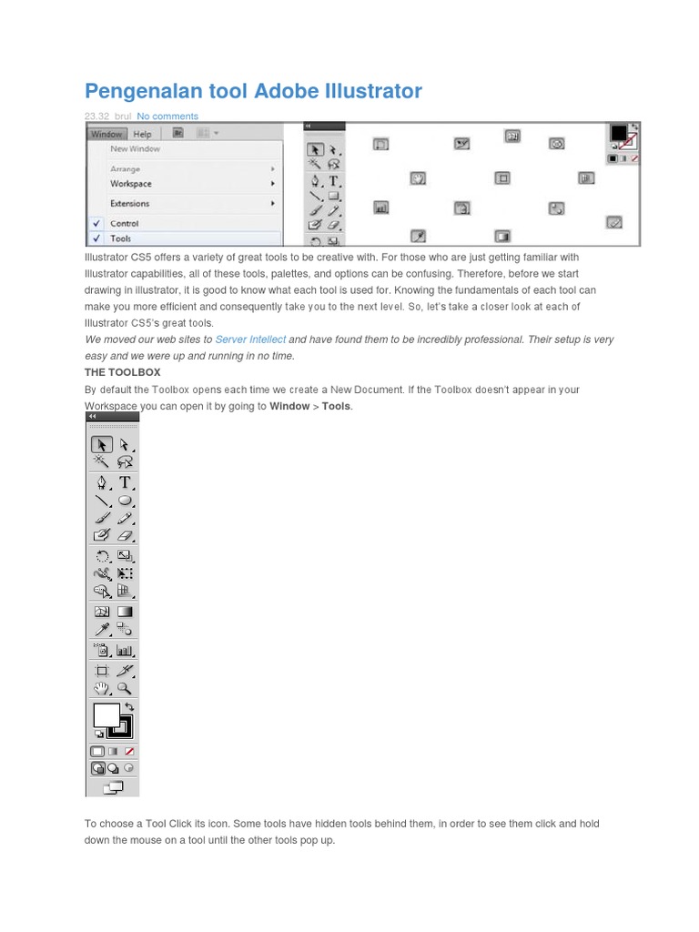 Pengenalan Komponen Adobe Illustrator 2 | PDF | Adobe Illustrator | Chart