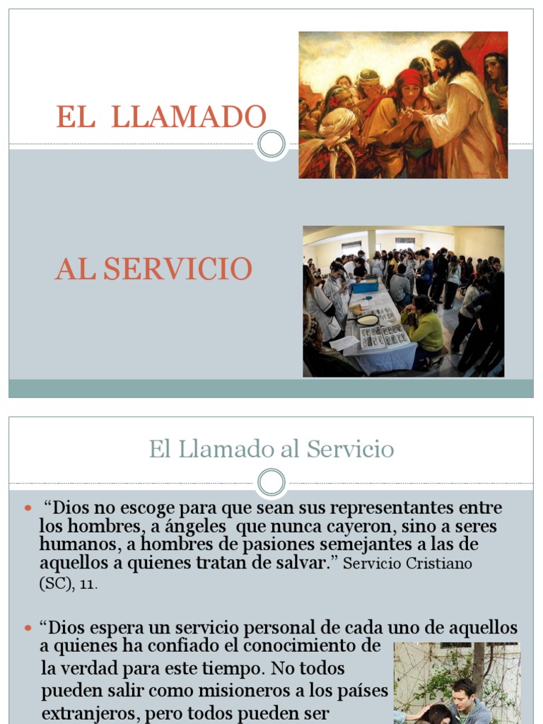 El Llamado | PDF | Misionero | Cristo (título)