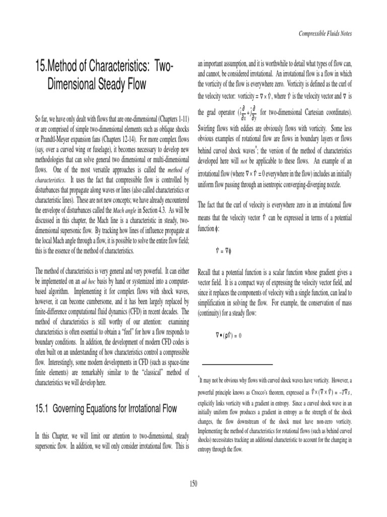 Method of Characteristics | PDF | Partial Differential Equation | Fluid ...