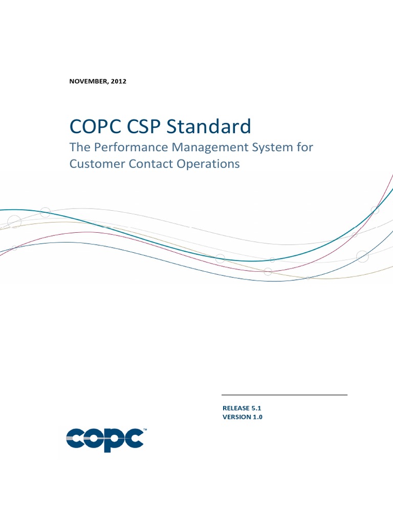 COPC 2012 CSP Standard Release 5.1 Version 1.0 - 5X IRI 6 Feb 13 ...
