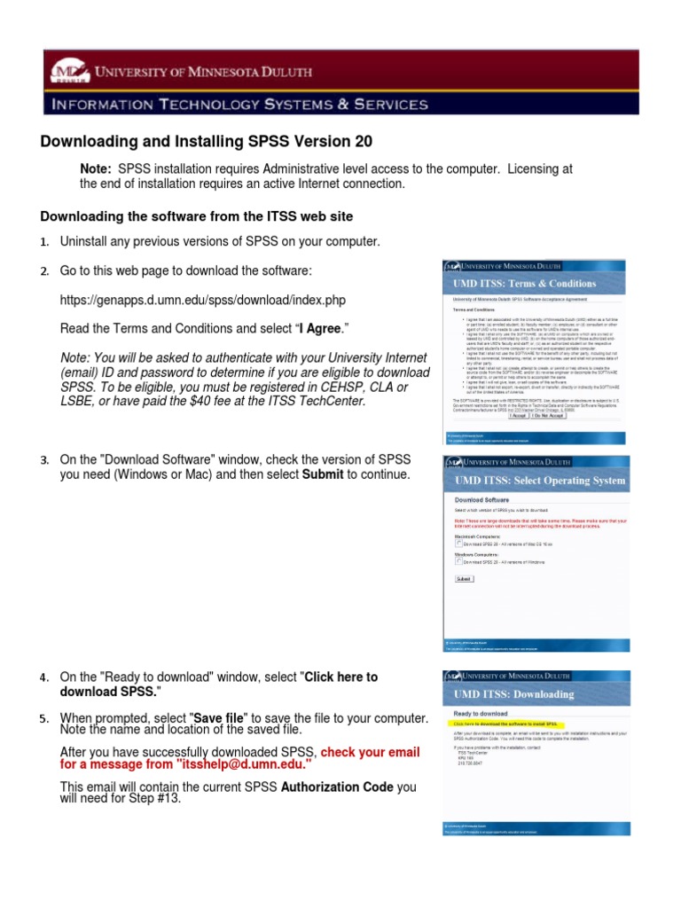 SPSS 20 PDF | PDF | Installation (Computer Programs) | Spss