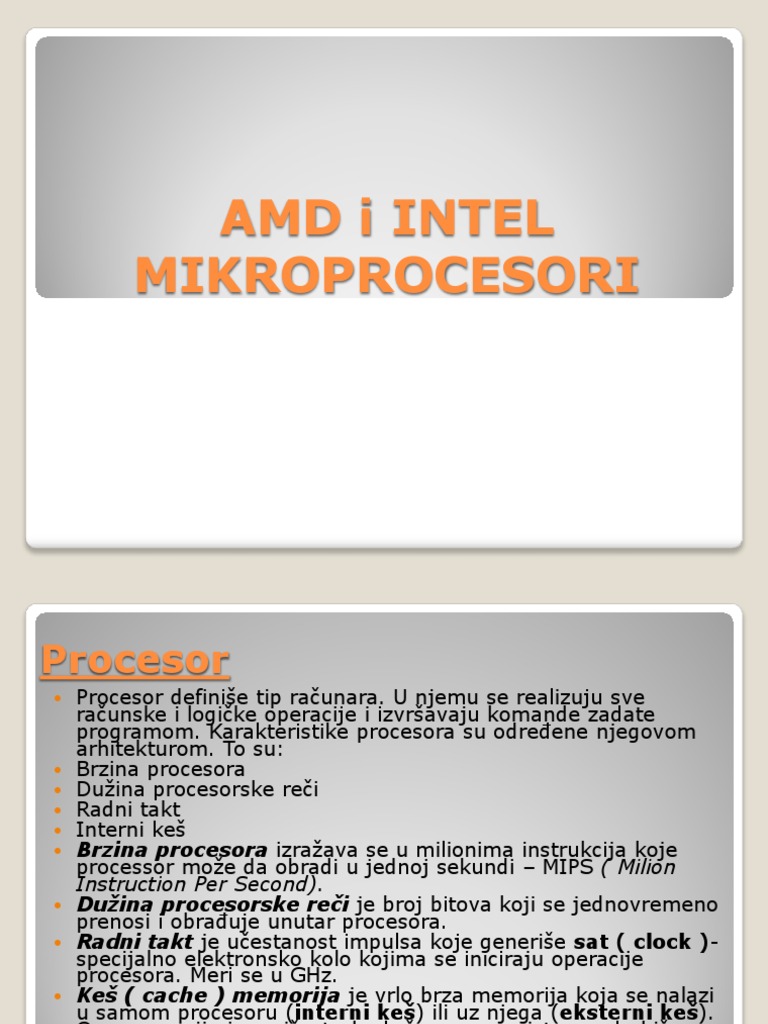 Razvoj Mikroprocesora | PDF