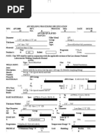 Wps PQR Form API 1104 | PDF | Welding | Construction