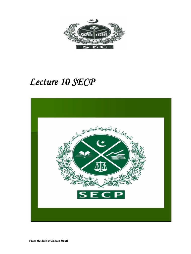 Unit 10 SECP (Complete) | PDF | Stocks | Securities (Finance)