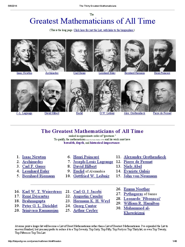 30 Most Famous Mathematicians The Singular Mind Of Terry Tao The New