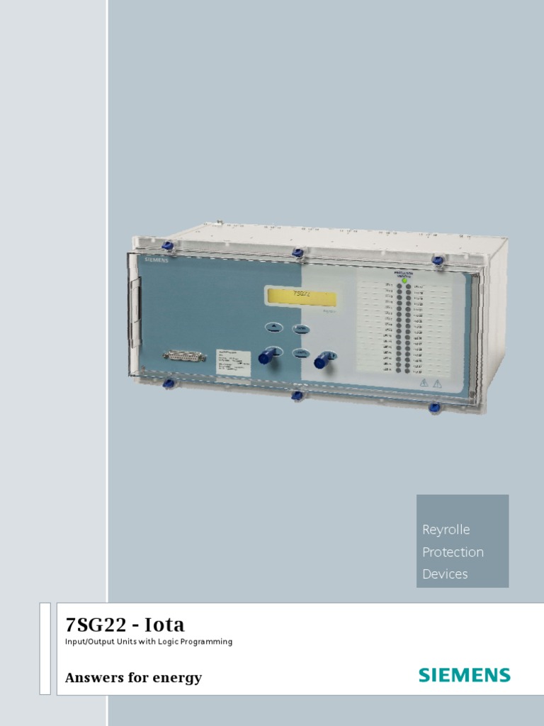 7SG22 Iota Catalogue Sheet | PDF | Programmable Logic Controller | Relay