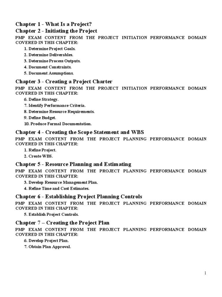 Contents Kim Heldman - PMP (Project Management Professional) | PDF ...