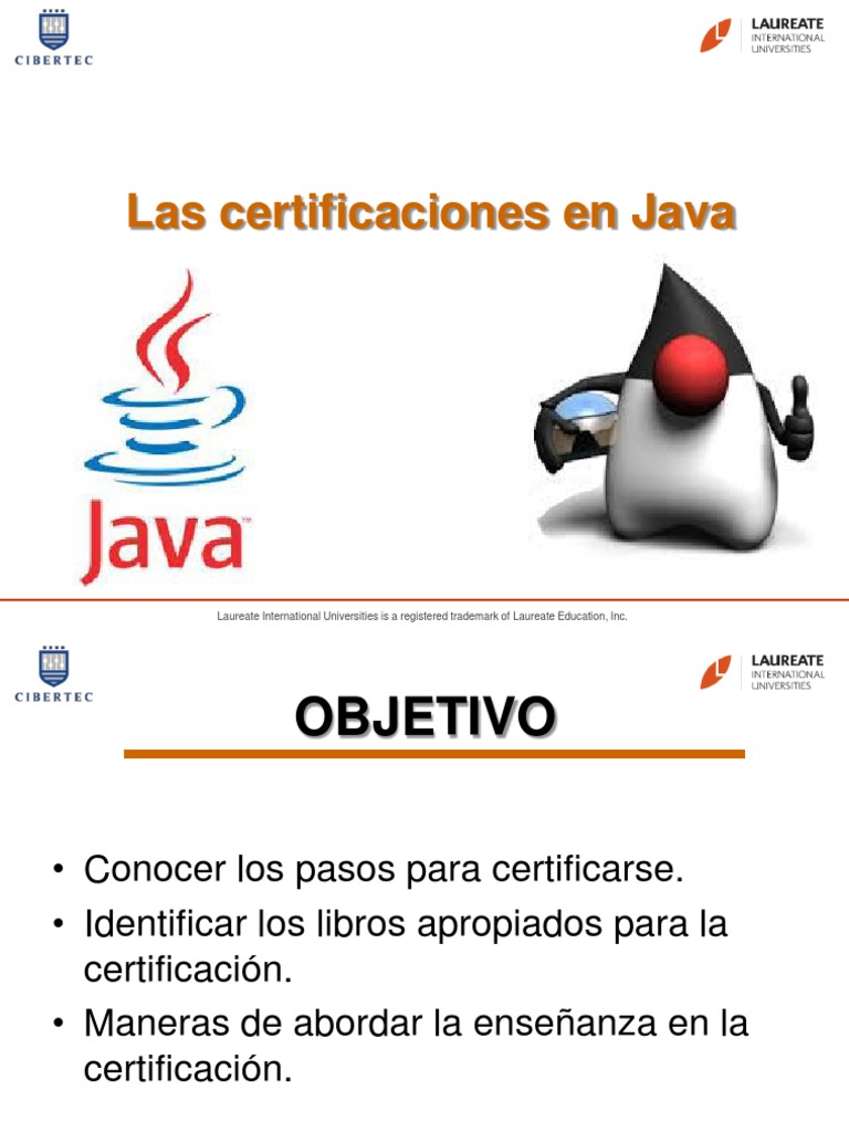 2013agosto - Las Certificaciones en Java | PDF | Java (lenguaje de ...