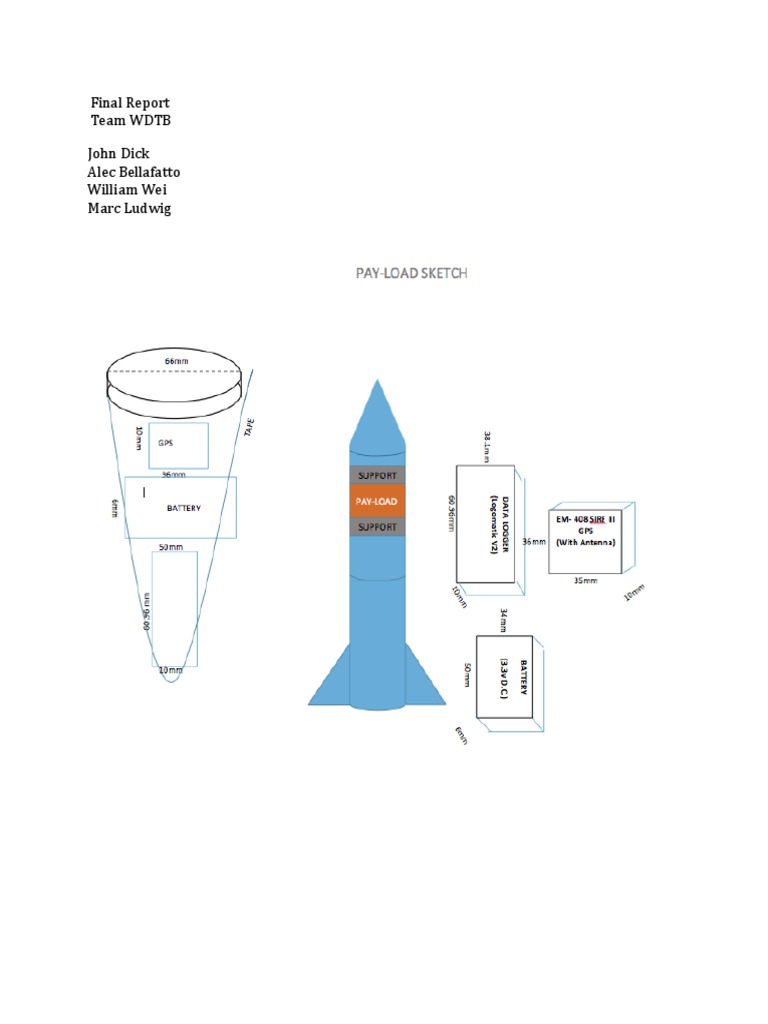 Apogee Measurement for Sounding Rocket | PDF