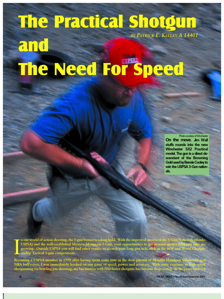 World's Fastest Shotgun | PDF | Shotgun | Projectiles