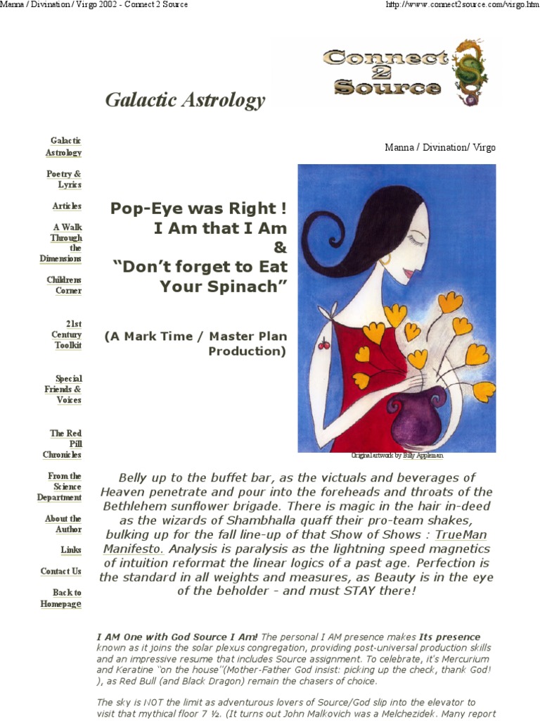 Galactic Astrology: Pop-Eye Was Right ! Iamthatiam & "Don'T Forget To ...