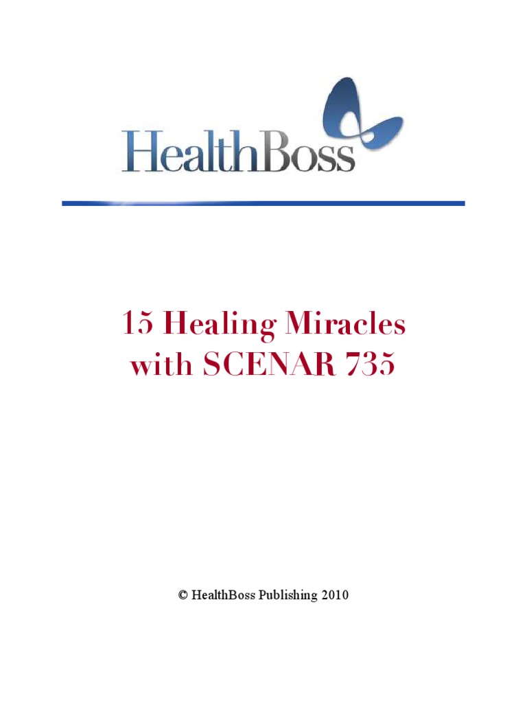 15 Healing Miracles EX735 SCENAR Book Stories | PDF | Massage ...