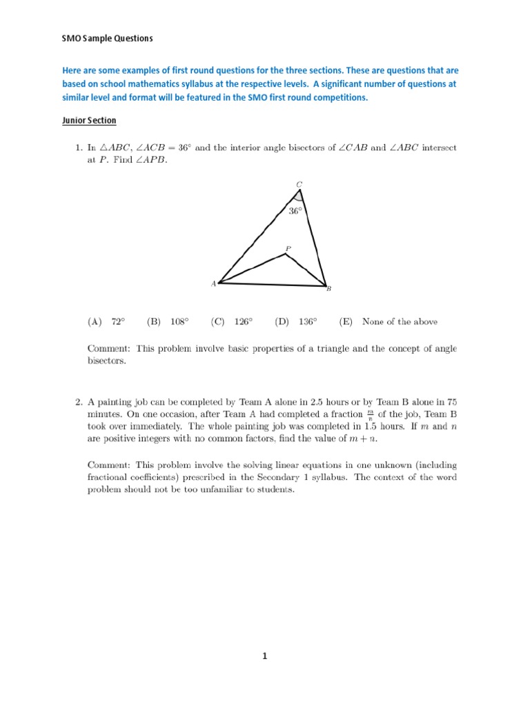 SMO Sample | PDF