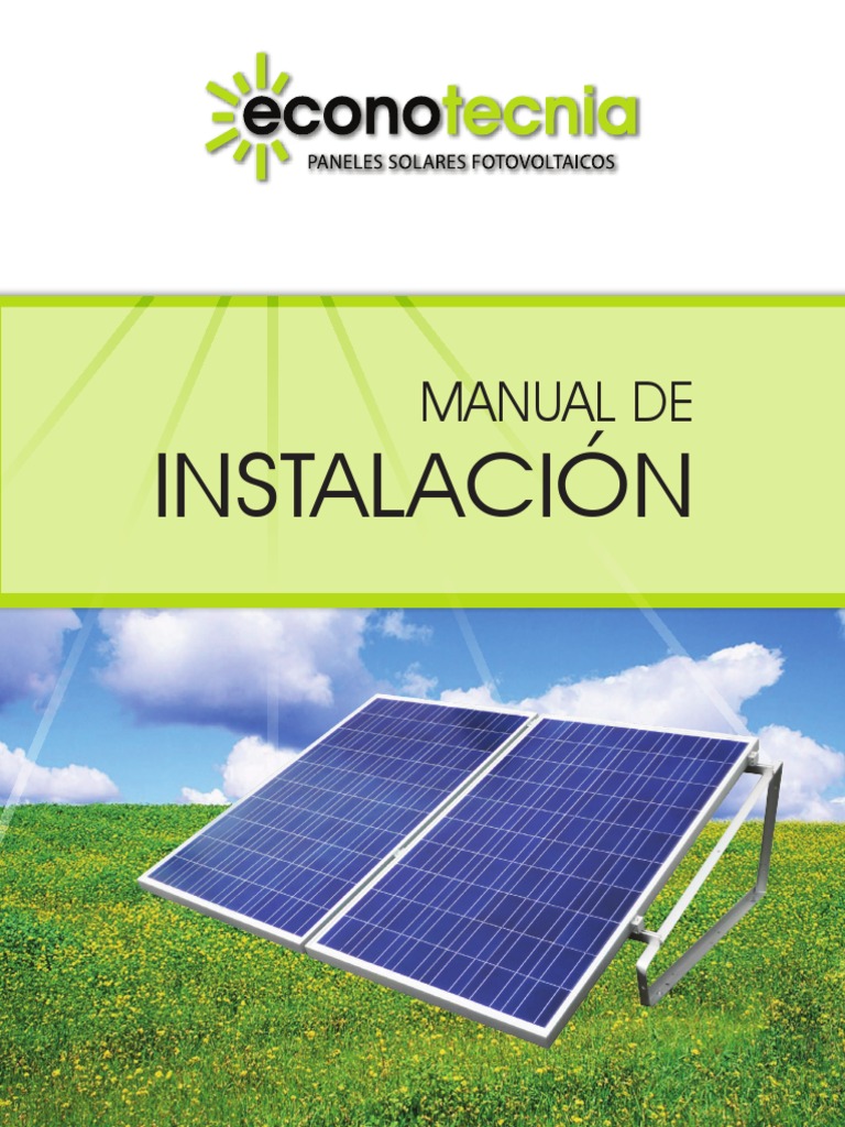 manual_instalacion-Paneles-Solares.pdf | Tornillo | Herramientas