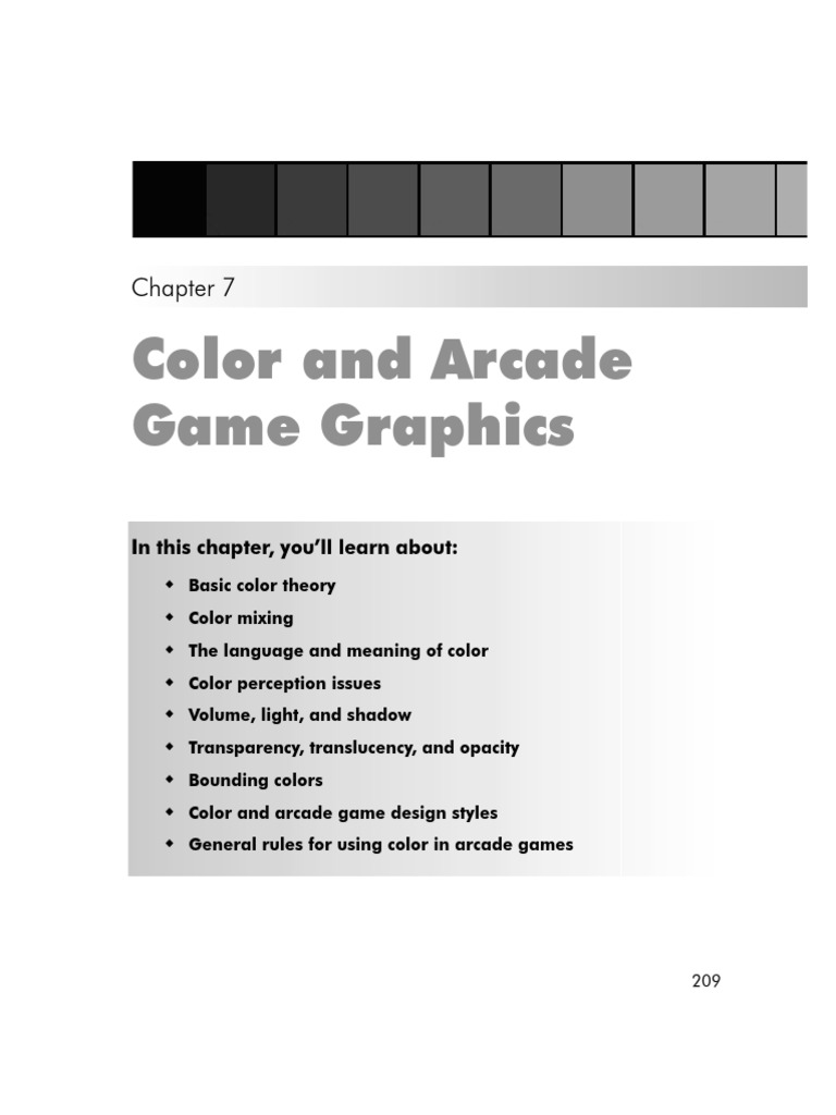 Design Arcade Comp Game Graphics 07 | PDF | Color | Shadow