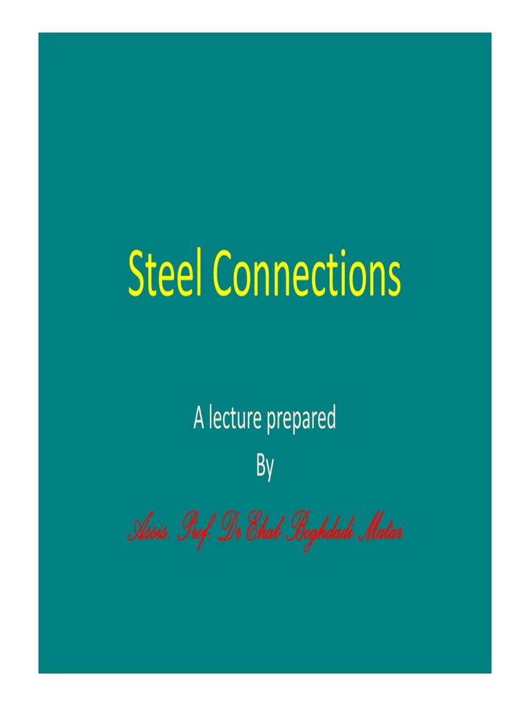 Understanding Slip-Critical Connections | PDF | Nut (Hardware) | Screw