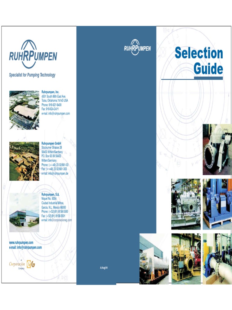 Sel Guide 1-15 | PDF | Cryogenics | Pump
