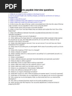 Accounts Payable Interview Questions Answers Guide | PDF | Accounts ...