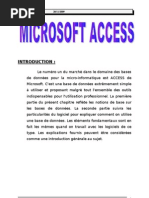 Cours Access | PDF | Bases de données | Microsoft Access