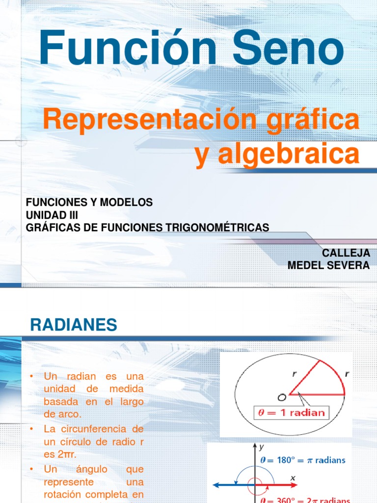 Funcion Seno | PDF | Trigonometría | Funciones trigonométricas