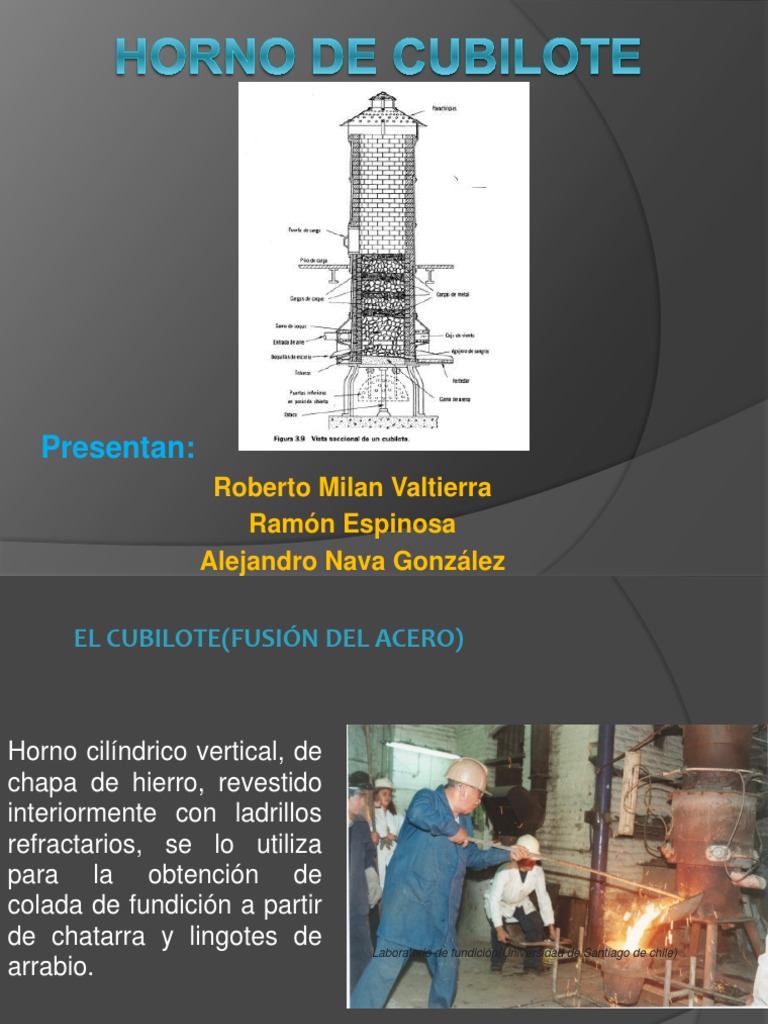 Horno Cubilote: Fundición de Acero | PDF