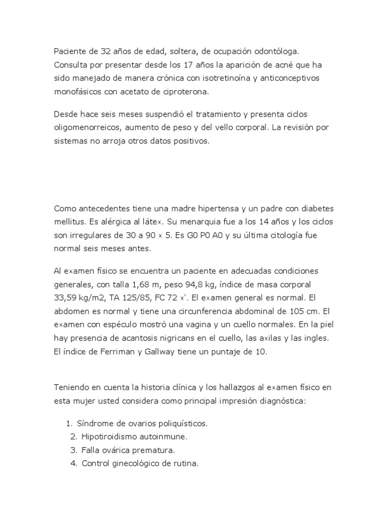 Escala Ferriman y Gallway | Diabetes mellitus | Diabetes mellitus tipo 2