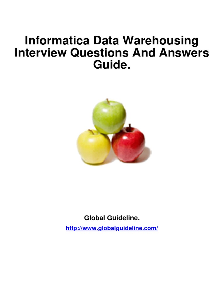 Informatica Data Warehousing Interview Questions and Answers Guide | PDF | Metadata | Data Warehouse