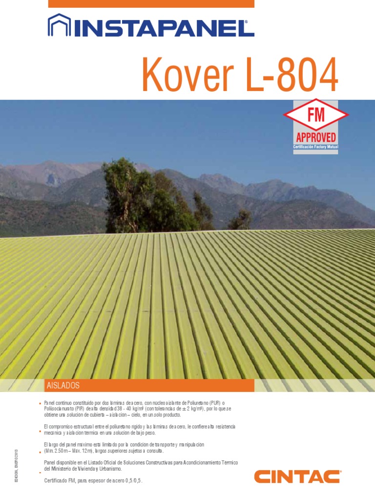 Kover L-804 | PDF | Tornillo | Acero