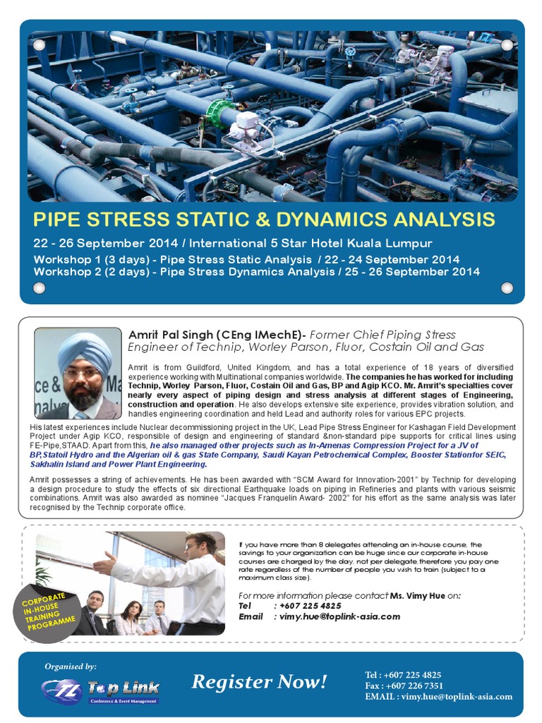 Pipe Stess Static and Dynamic Analysis | Download Free PDF | Stress ...