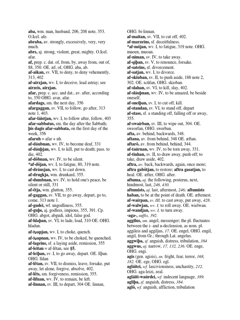 Comprehensive Glossary of Gothic Terms | PDF | Religion And Belief