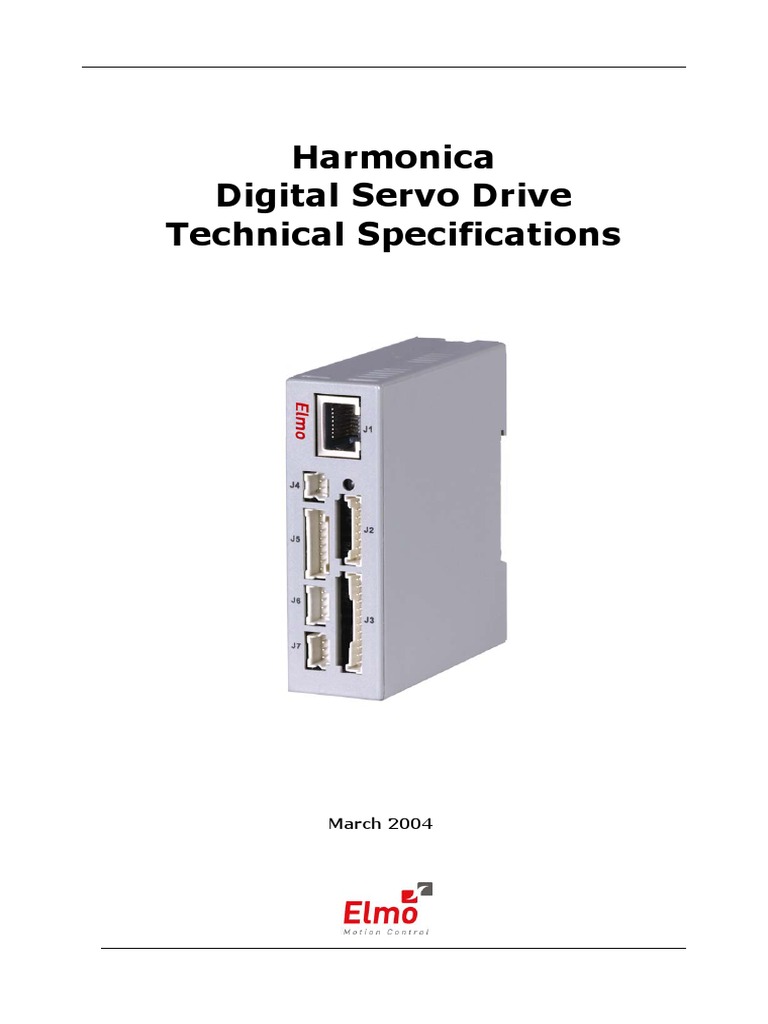 Elmo Servo Drives | PDF | Electromagnetic Compatibility | Electrical ...